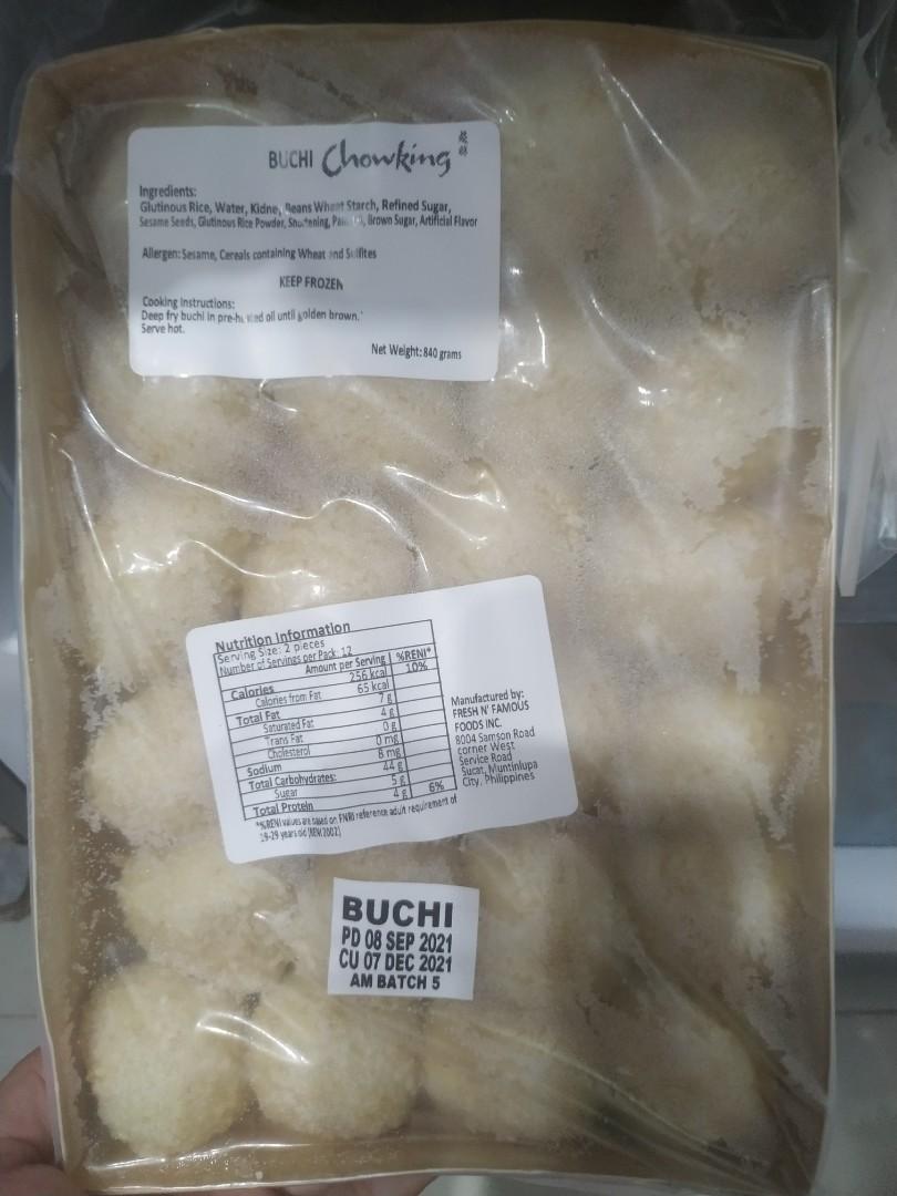 Buchi Chowking Product, Food & Drinks, Chilled & Frozen Food on Carousell