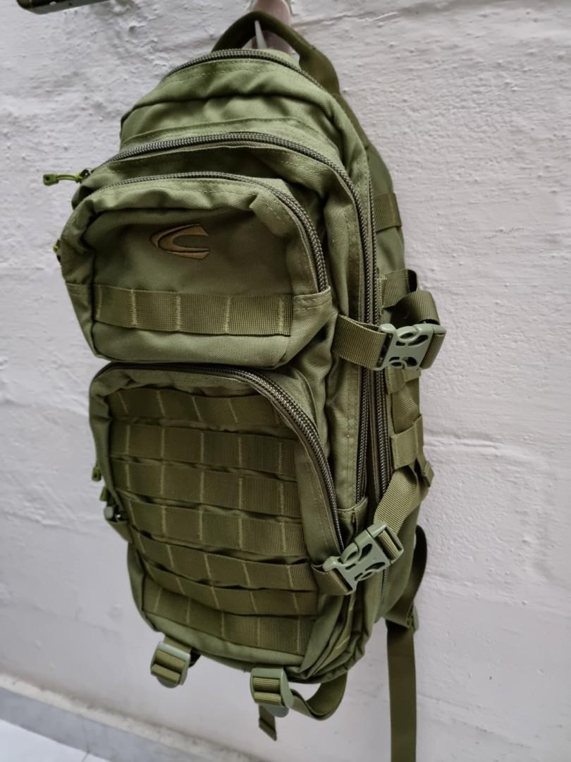 Camel Tactical Backpack, Men's Fashion, Bags, Backpacks on Carousell