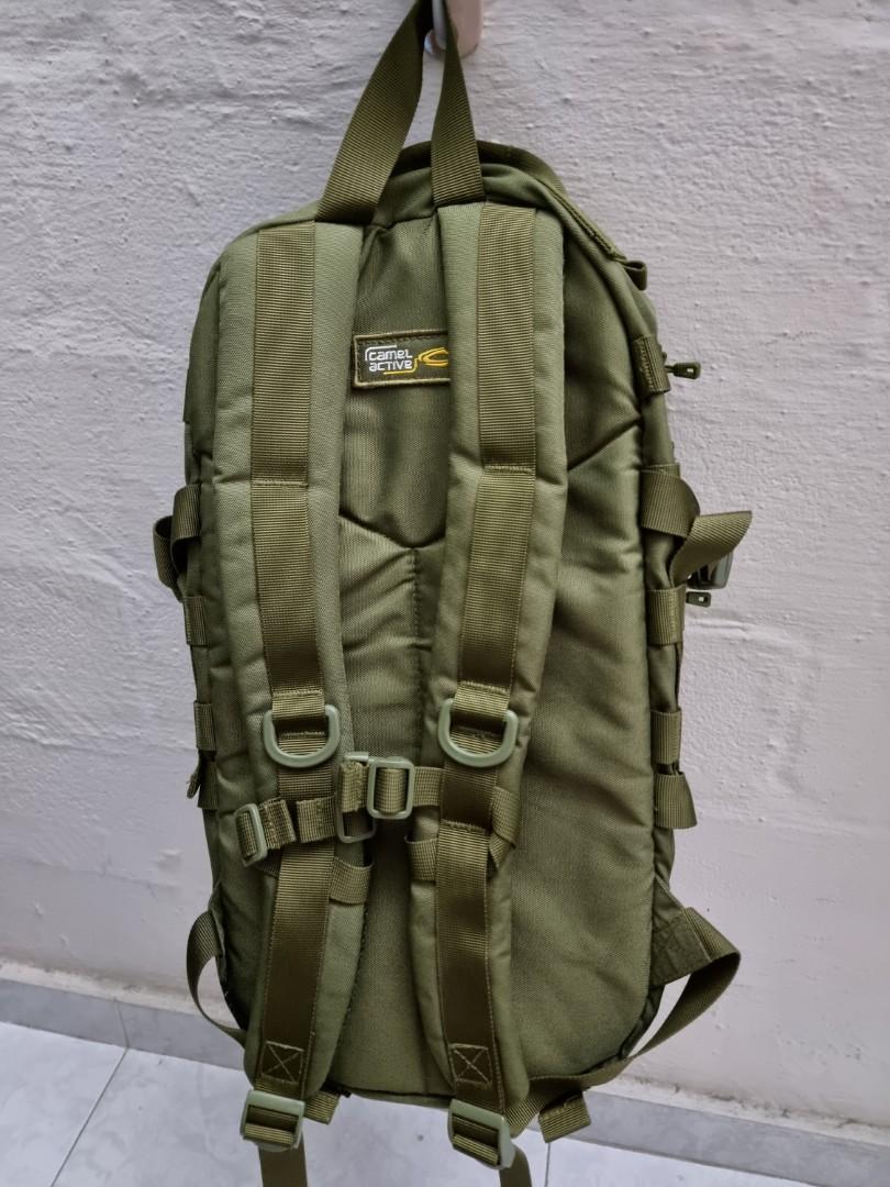 Camel Tactical Backpack, Men's Fashion, Bags, Backpacks on Carousell