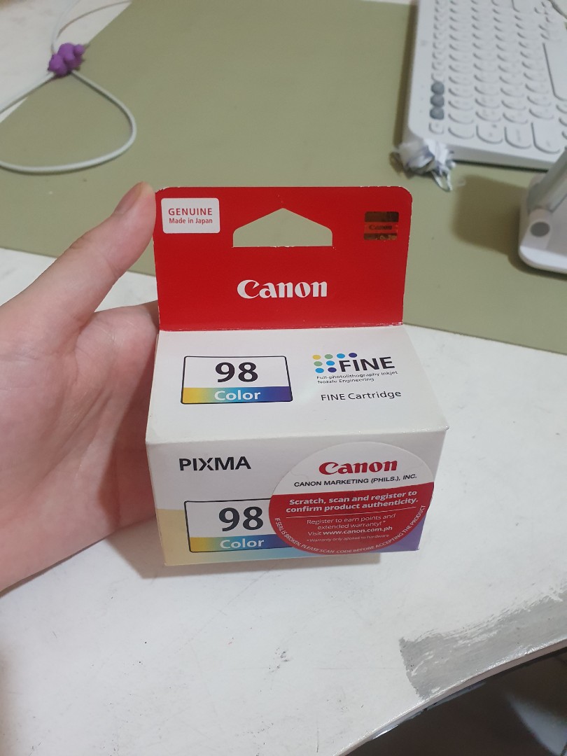 Canon FINE Cartridge 98 Color, Computers & Tech, Printers, Scanners ...