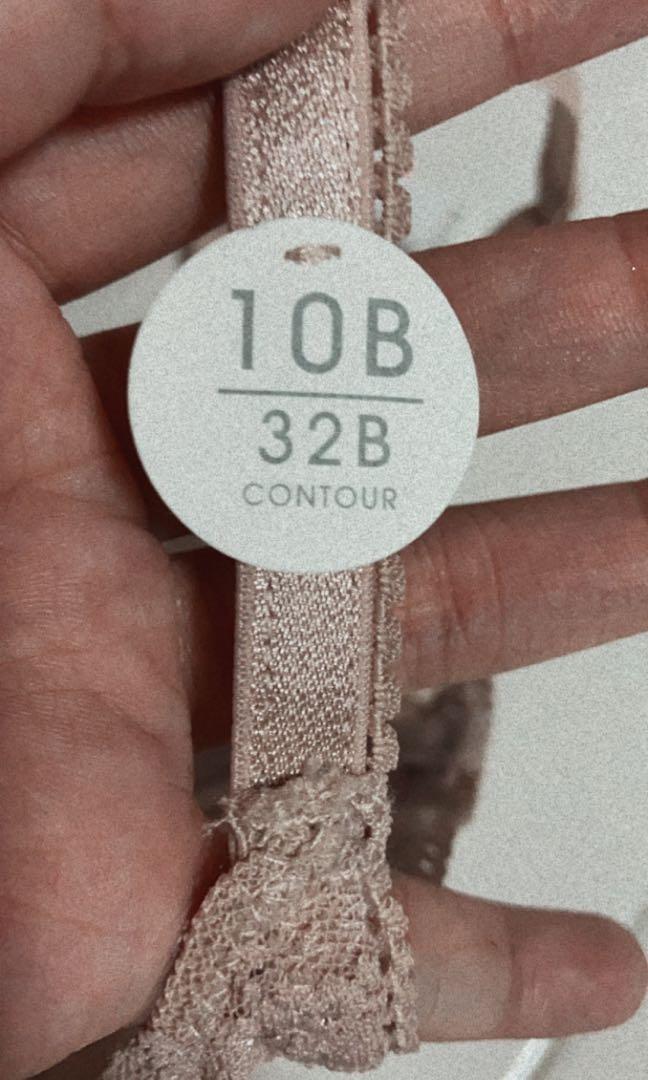 Cherry Blossom Contour Bra - mushroom dusty pink, Women's Fashion, New ...