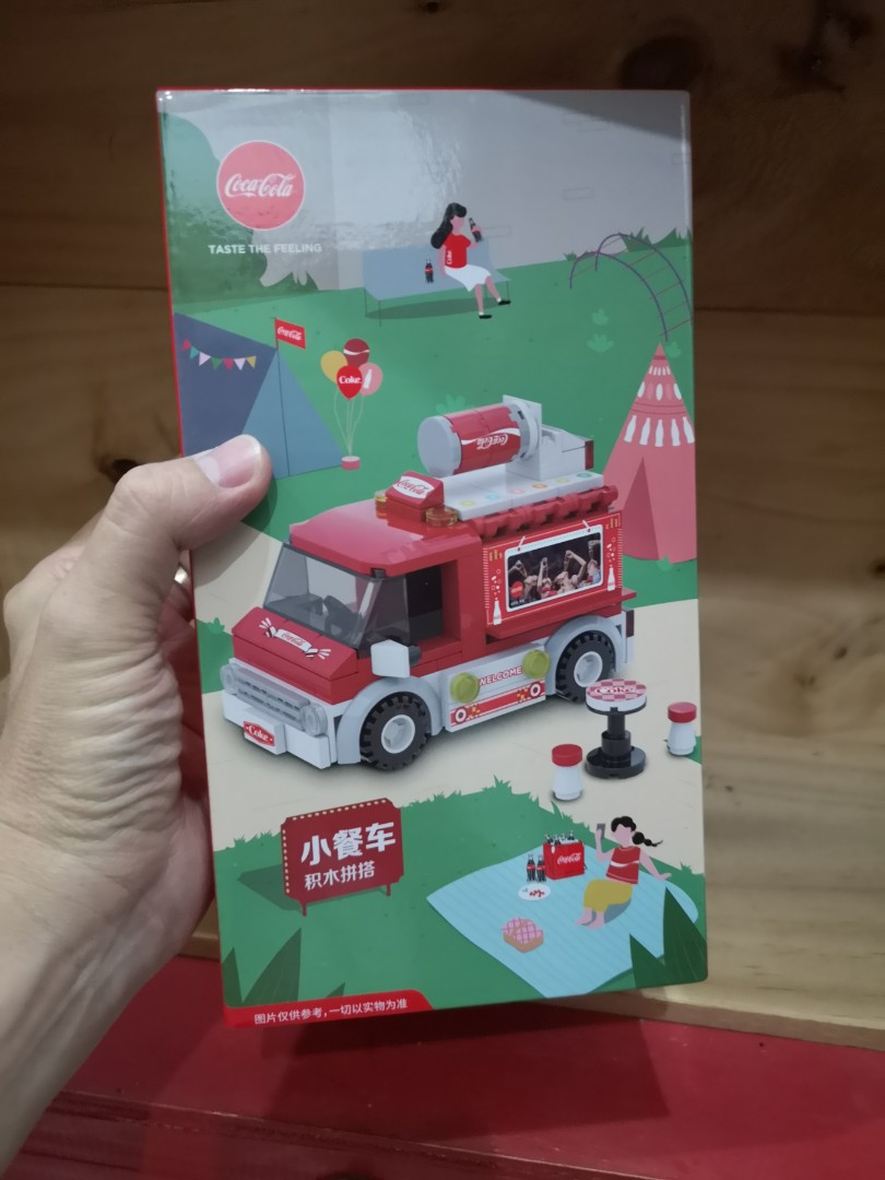 Coca Cola x C-Store Compatible Lego Block set - Food Truck, Hobbies ...