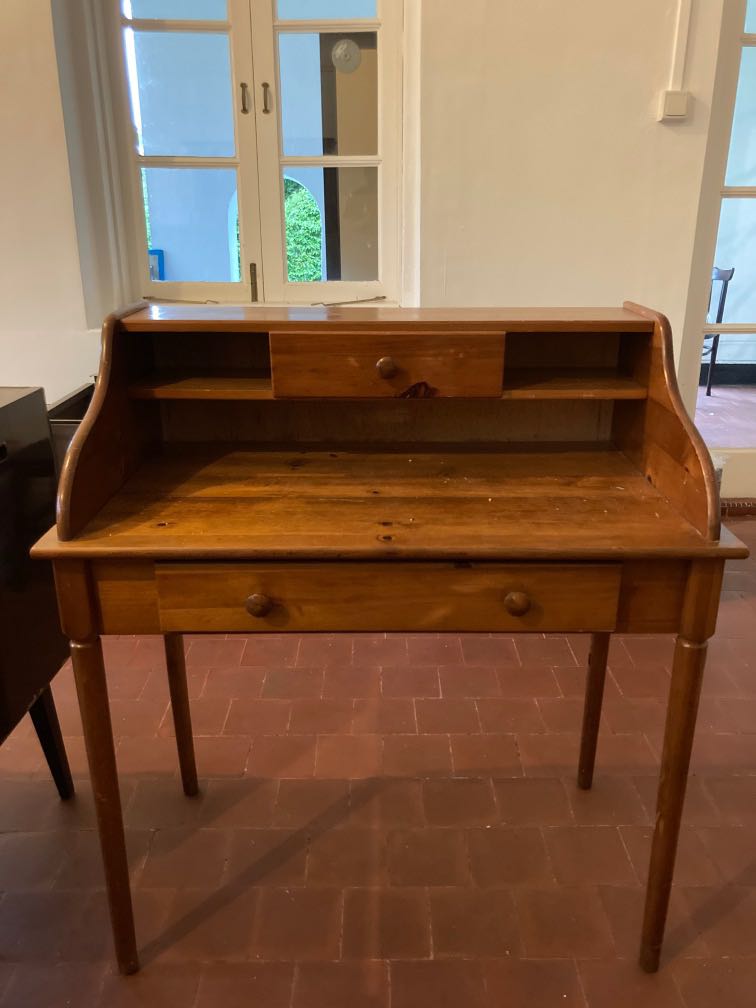 Country Style Writing Desk, Furniture & Home Living, Furniture, Tables ...