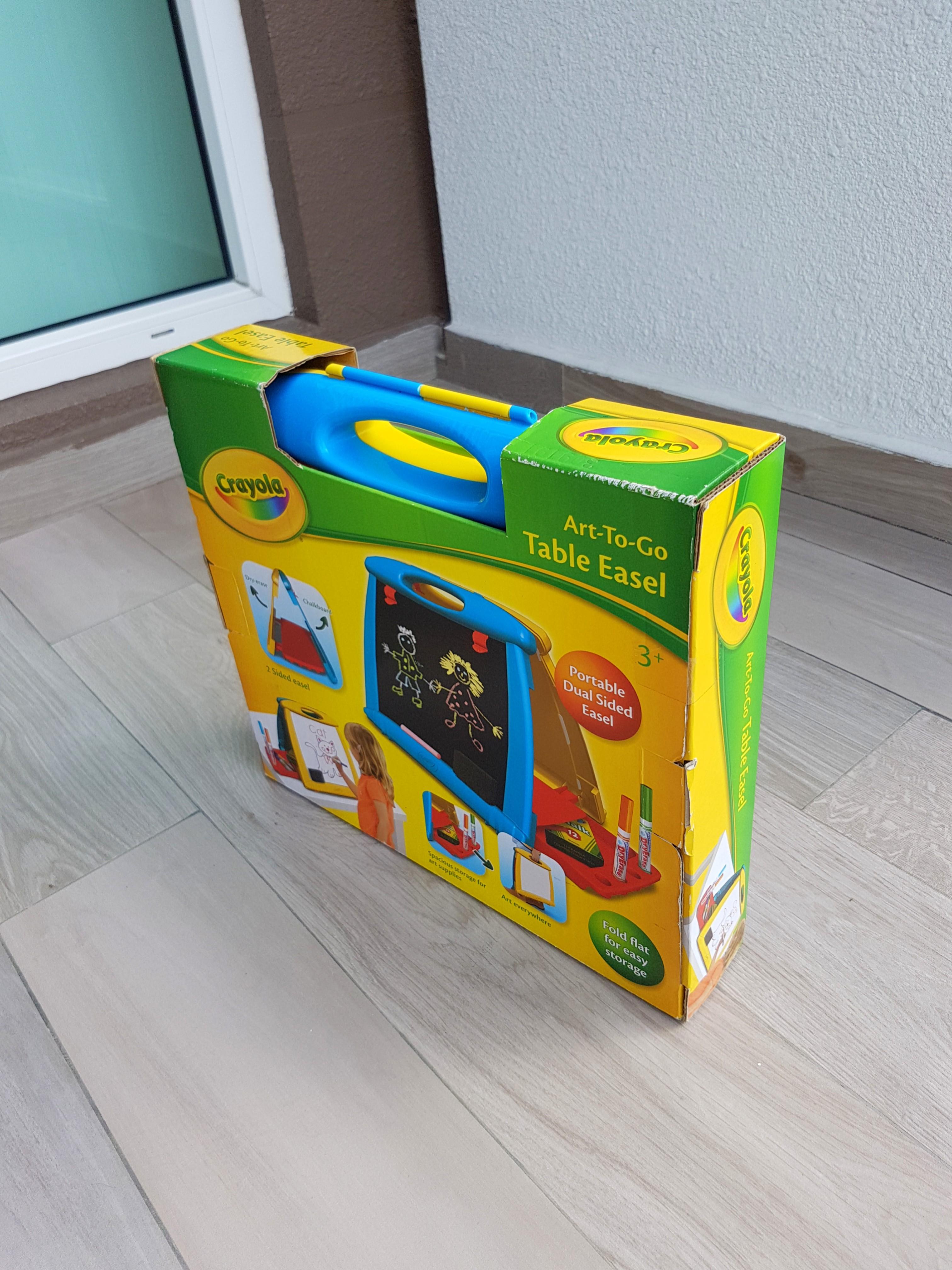 Crayola Art-To-go Table Easel, Babies & Kids, Infant Playtime on Carousell