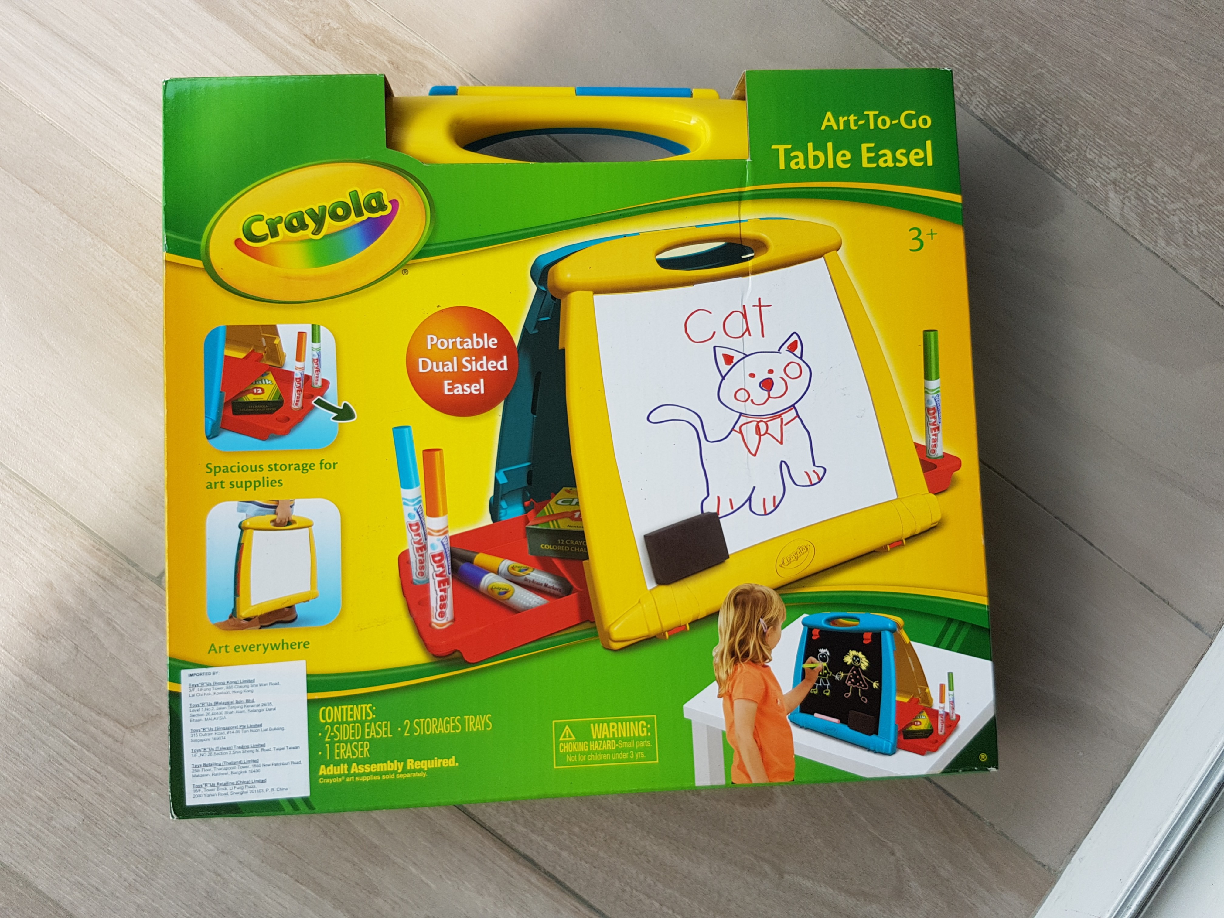 Crayola Art-To-go Table Easel, Babies & Kids, Infant Playtime on Carousell