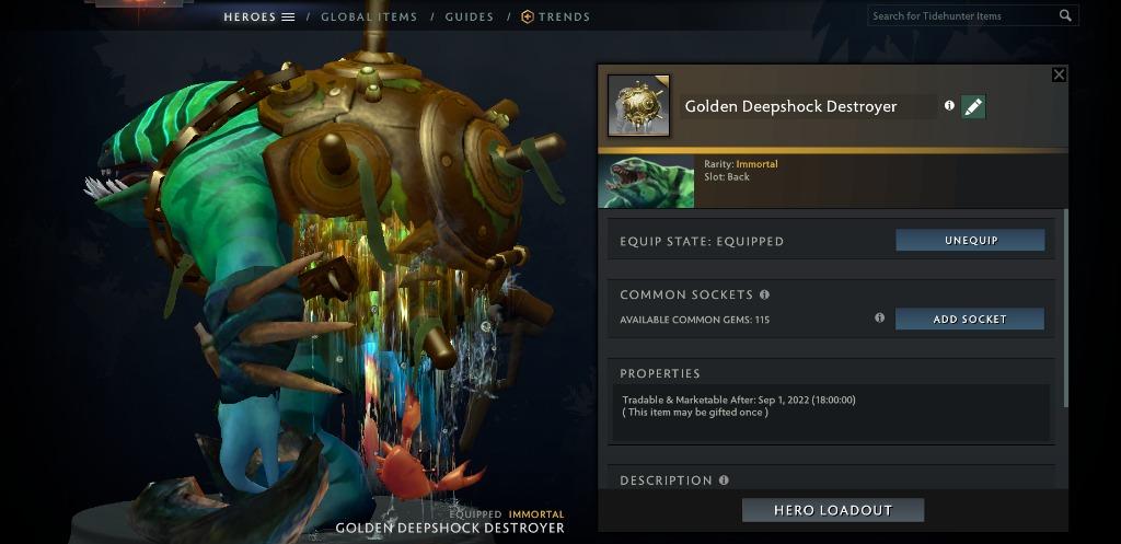 Dota 2 Collector Cache 2021/Nemestice/Immortals/Arcana, Video Gaming ...