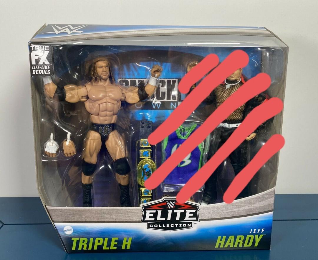 WWE Elite Triple H, Hobbies & Toys, Toys & Games on Carousell