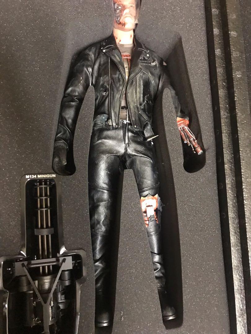Enterbay 1/4 terminator 未來戰士 終結者 T-800 限定版 battle damaged 戰損版, 興趣及遊戲 ...