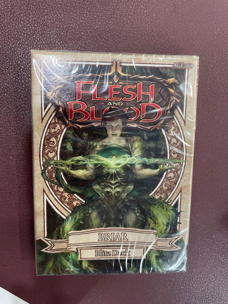 FAB TCG tale of arias blitz deck( BRIAR), Hobbies & Toys, Toys & Games ...