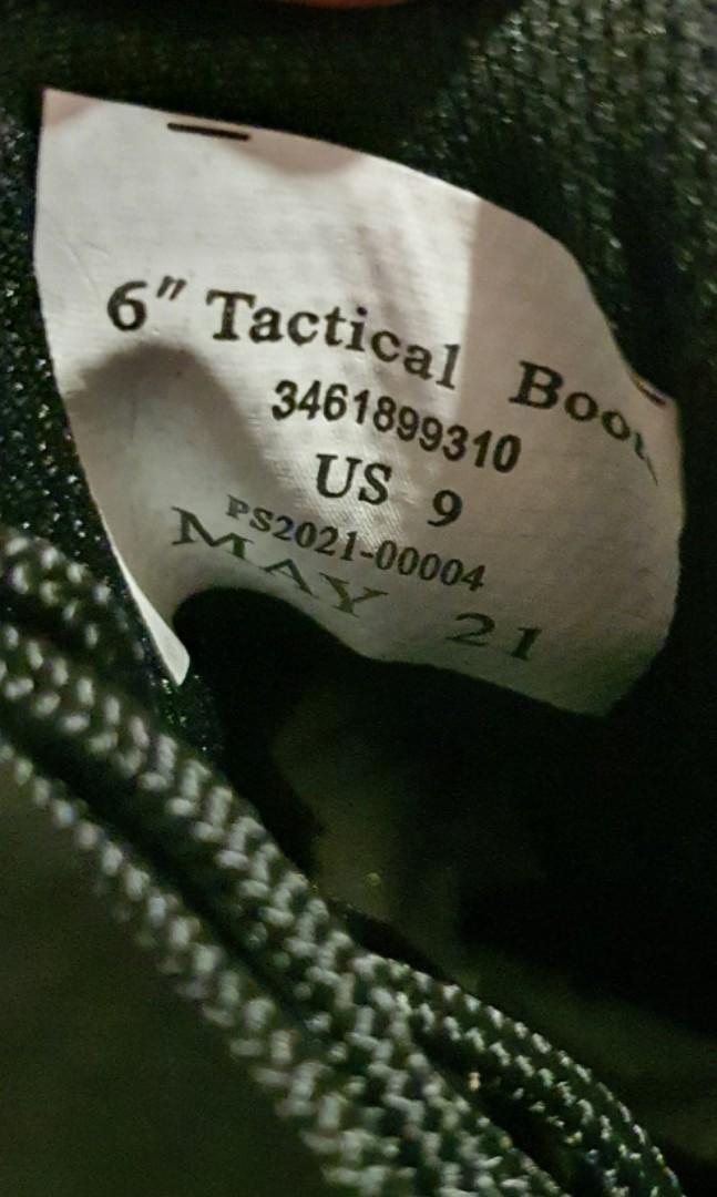 Frontier 6" Tactical Boot, Men's Fashion, Footwear, Boots on Carousell