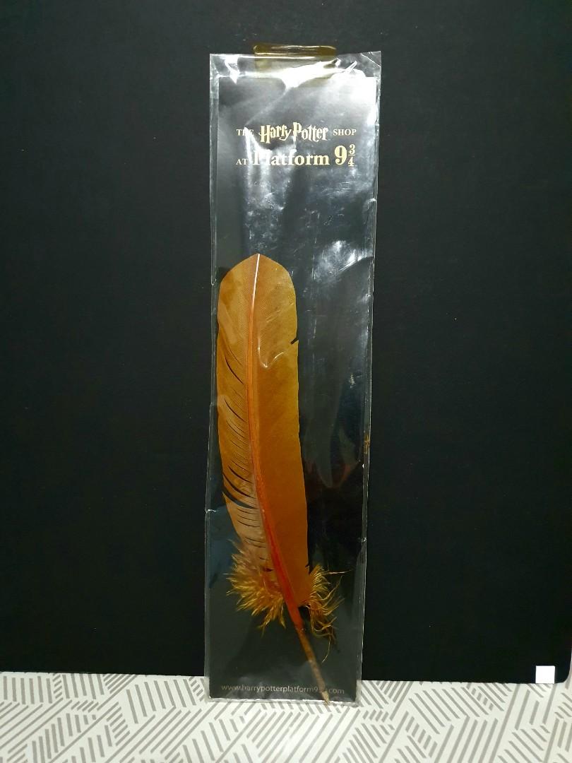 Harry potter wand and quill pen by golden village, Hobbies & Toys ...