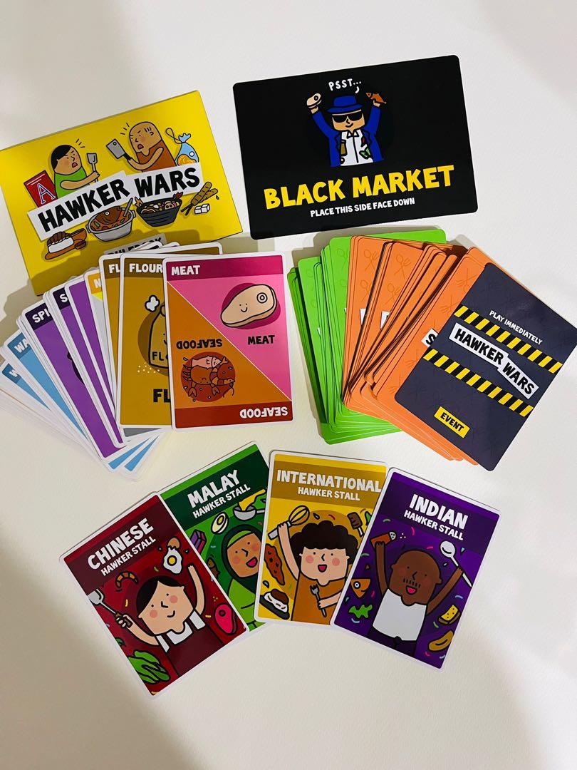 Hawker Wars Card Game, Hobbies & Toys, Toys & Games on Carousell
