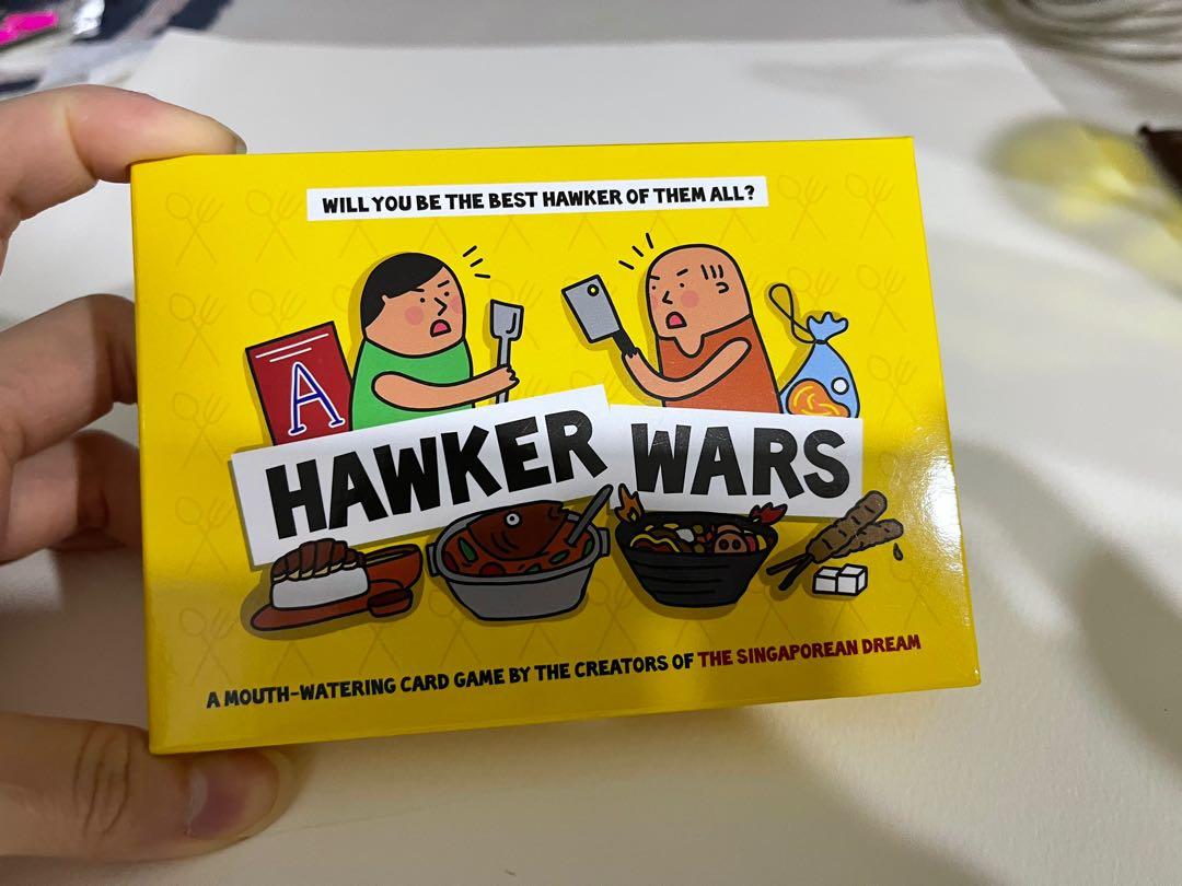 Hawker Wars Card Game, Hobbies & Toys, Toys & Games on Carousell