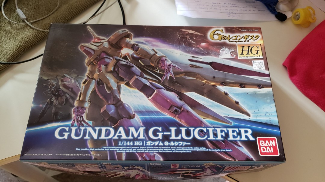 HG Gundam G-Lucifer 1/144 Reconguista in G, Hobbies & Toys, Toys ...