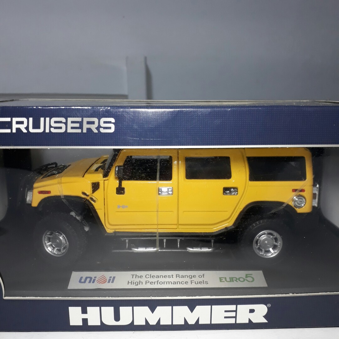 Hummer Humvee Unioil Golden Cruiser 1:24 Scale Die Cast Toy, Hobbies ...