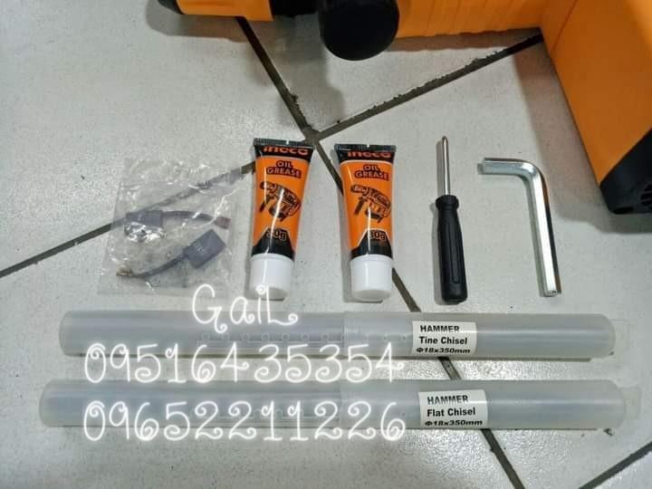 INGCO Industrial PDB15006 1500w Demolition Breaker / Jack Hammer with ...
