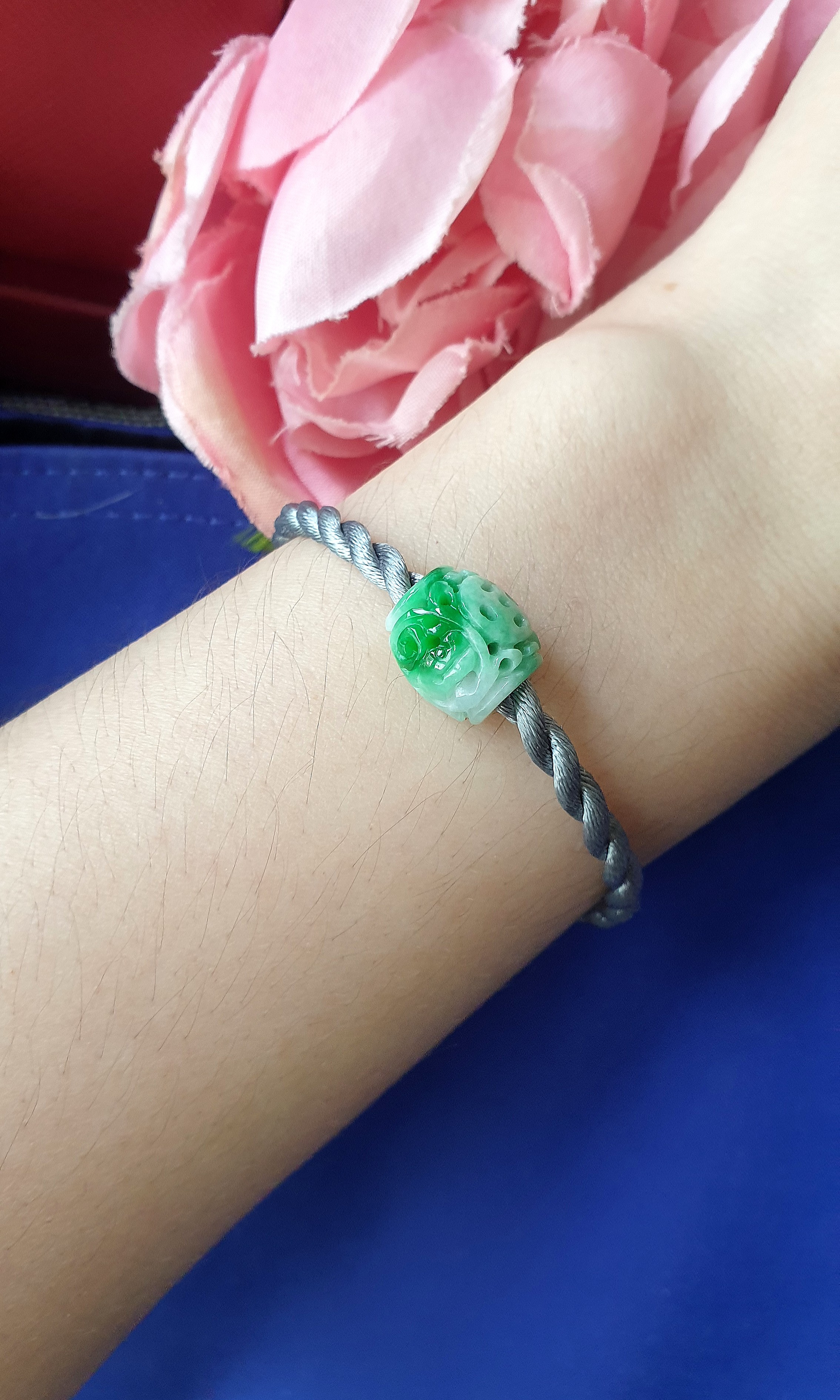 Jade bracelet type A, Women's Fashion, Jewelry & Organisers, Bracelets ...