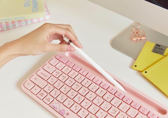 Kakao Friends Little Apeach Multipairing Bluetooth Wireless Keyboard 藍芽 ...