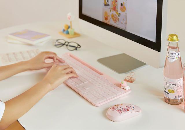 Kakao Friends Little Apeach Multipairing Bluetooth Wireless Keyboard 藍芽 ...