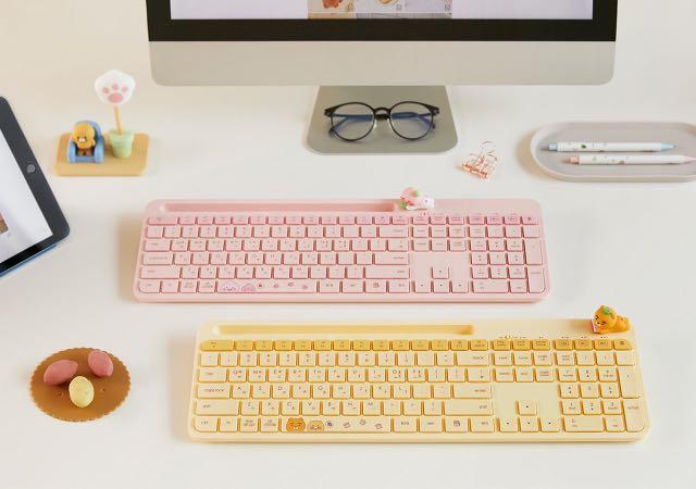 Kakao Friends Little Apeach Multipairing Bluetooth Wireless Keyboard 藍芽 ...