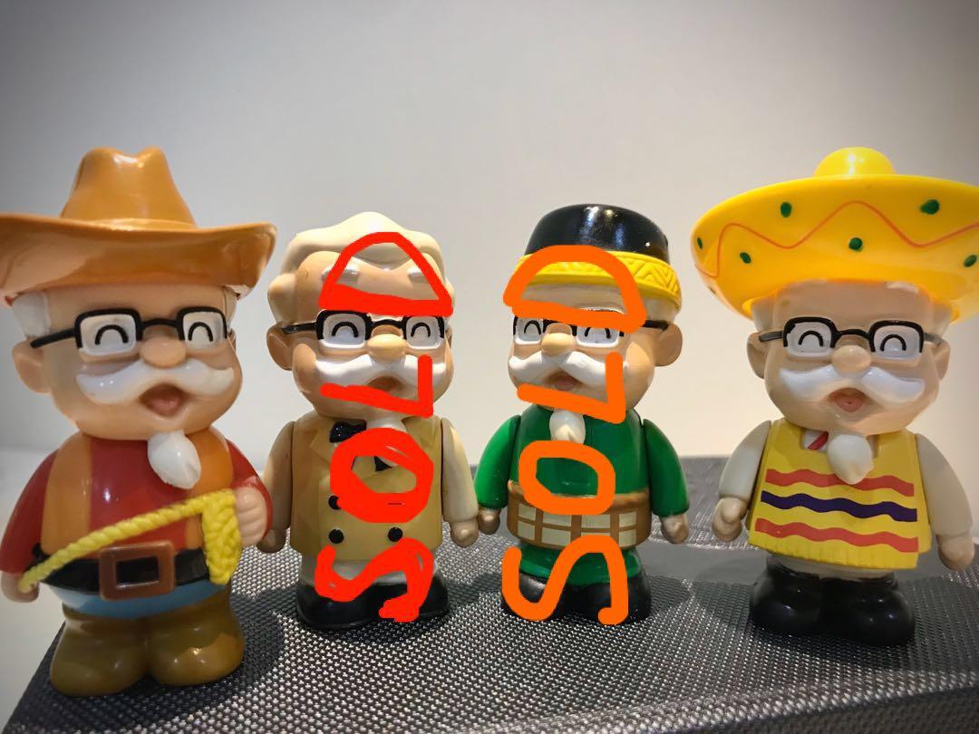 KFC colonel sanders toy figures, Hobbies & Toys, Collectibles ...