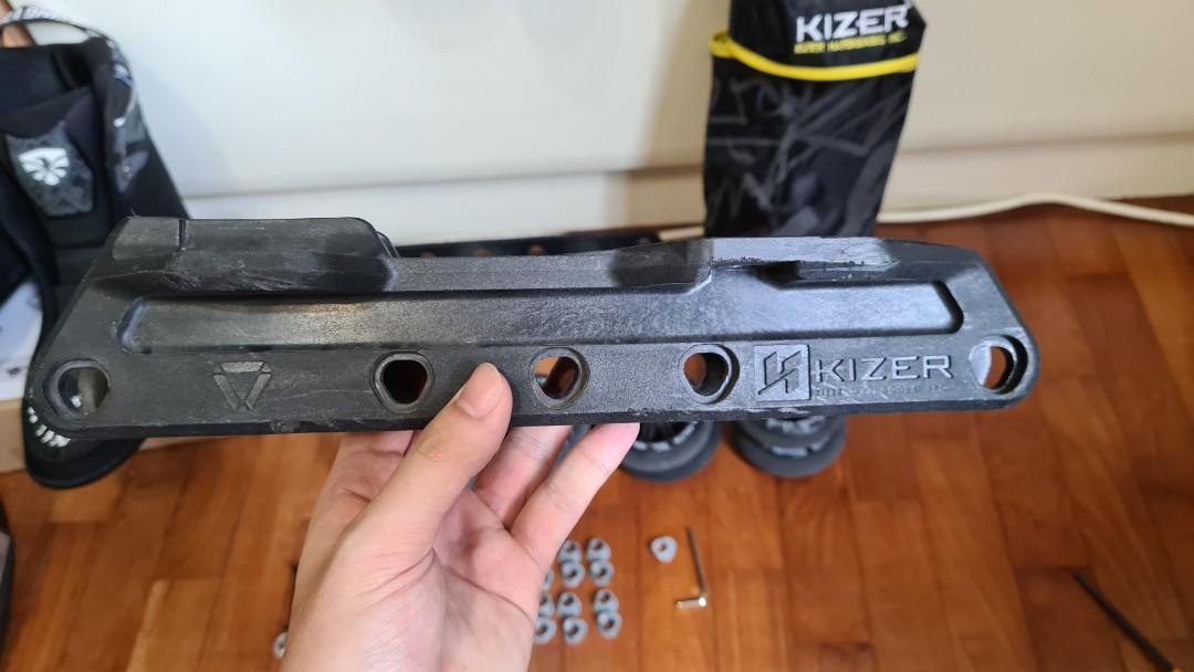 Kizer flux frames, kaltik 90mm wheels. Trinity mount 3x100 or 4x90 ...