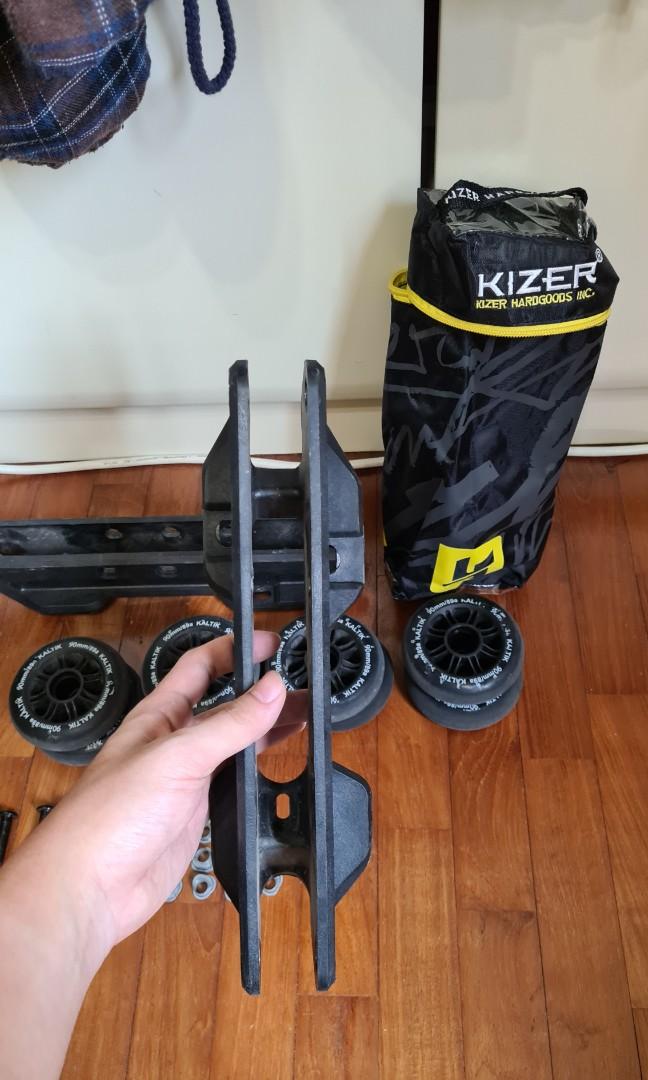 Kizer flux frames, kaltik 90mm wheels. Trinity mount 3x100 or 4x90 ...