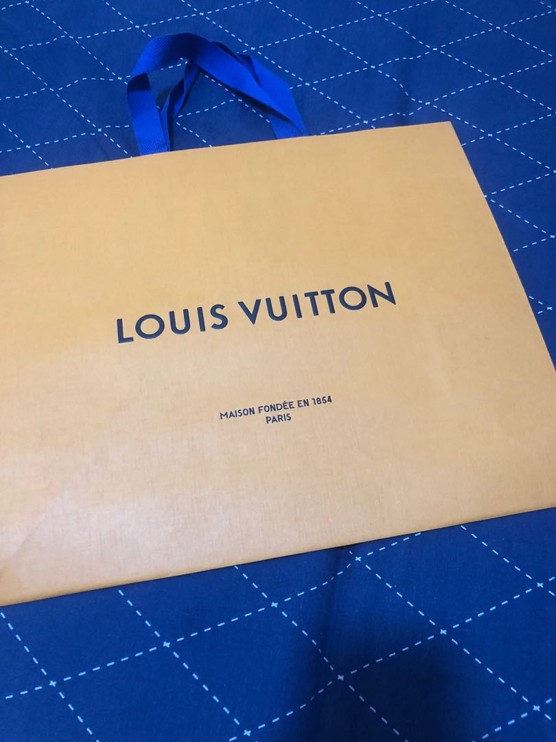 Legit LV paper bags from LV solaire, Luxury, Bags & Wallets on Carousell
