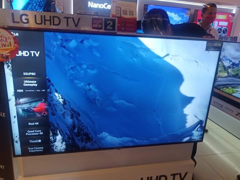 Lg Up8050 Series 2021 model, TV & Home Appliances, TV & Entertainment ...