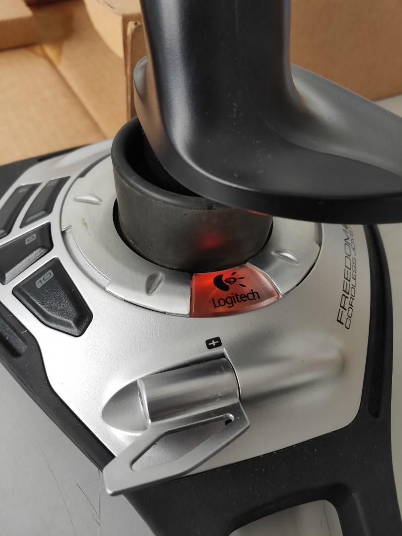 Logitech Freedom 2.4 Cordless Joystick with Driver CD for sale @ $40 ...