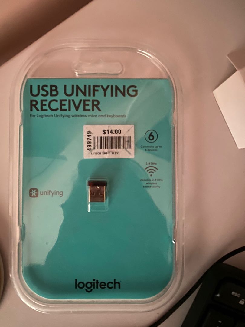 Logitech USB Unifying Receiver, Computers & Tech, Parts & Accessories ...