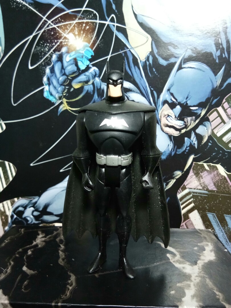 Mattel JL Unlimited Batman Black & Silver Variant 3.75" Inch, Hobbies ...