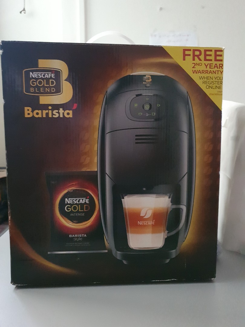 NESCAFE Gold Blend Barista Machine, TV & Home Appliances, Kitchen ...