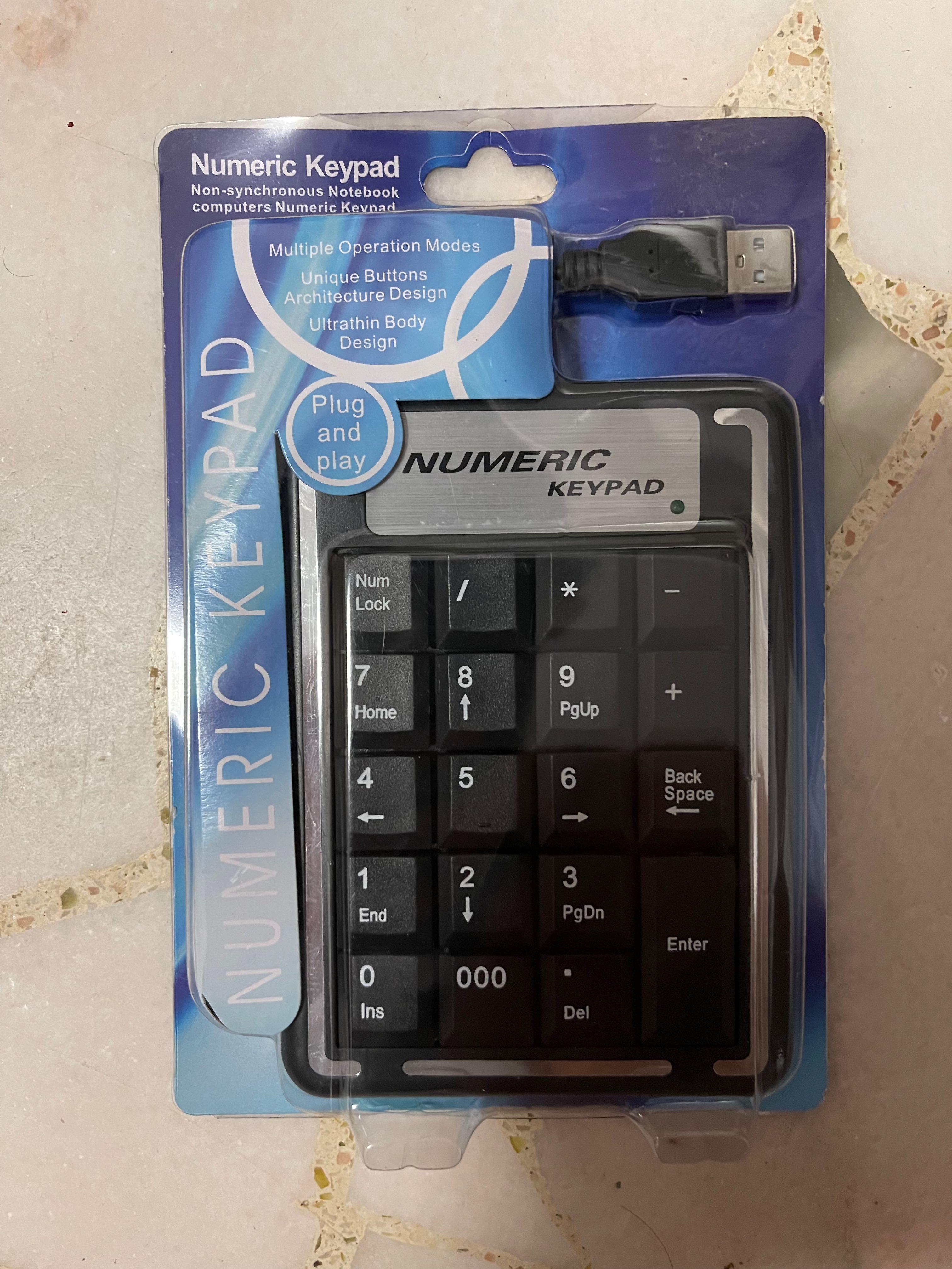 Numeric keypad, Computers & Tech, Parts & Accessories, Mouse & Mousepads on Carousell