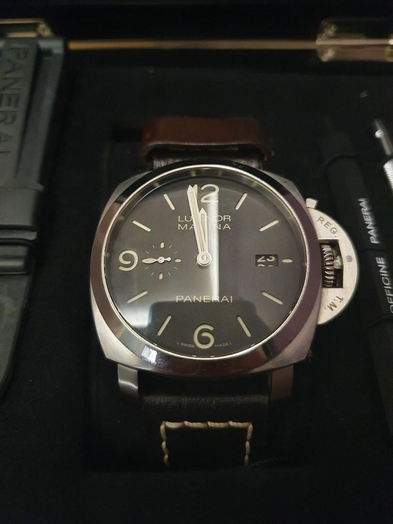 PAM 312, Luxury, Watches on Carousell