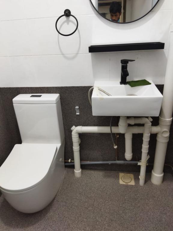 Pebble infill floor trap (anti slip overlay), Furniture & Home Living ...