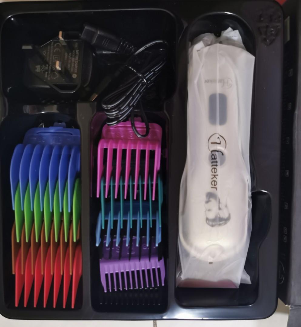 Hatteker - Professional Hair Clipper 8W (RFC-696) Cord/Cordless, IPX6 Water Proof, LED Display ...