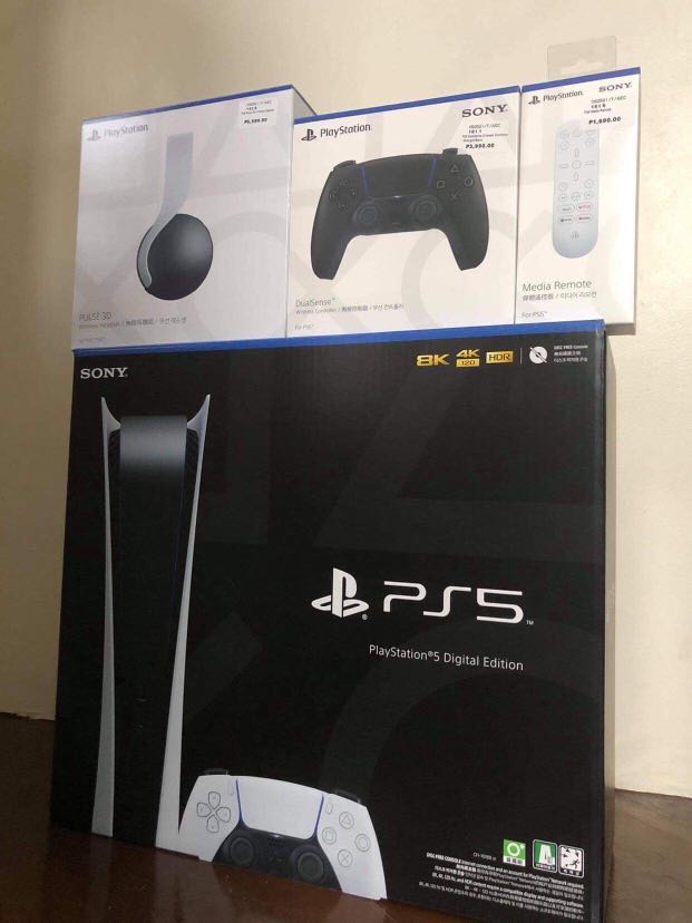 PS5 Digital Unit, Video Gaming, Video Game Consoles, PlayStation on ...