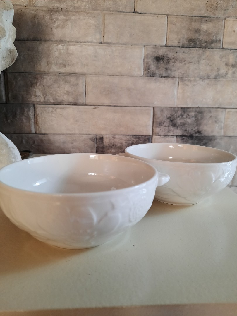 Rare Auth givenchy soup bowls duo, Furniture & Home Living, Bathroom ...