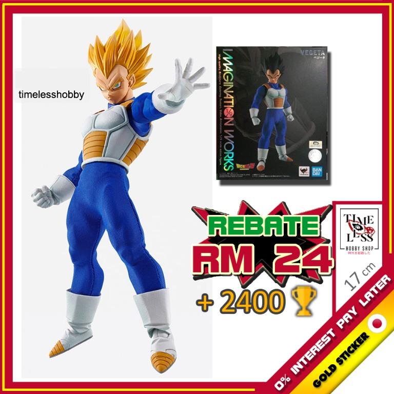 【READY STOCK】*JAPAN ORI* BANDAI Tamashii IMAGINATION WORK VEGETA Saiyan ...
