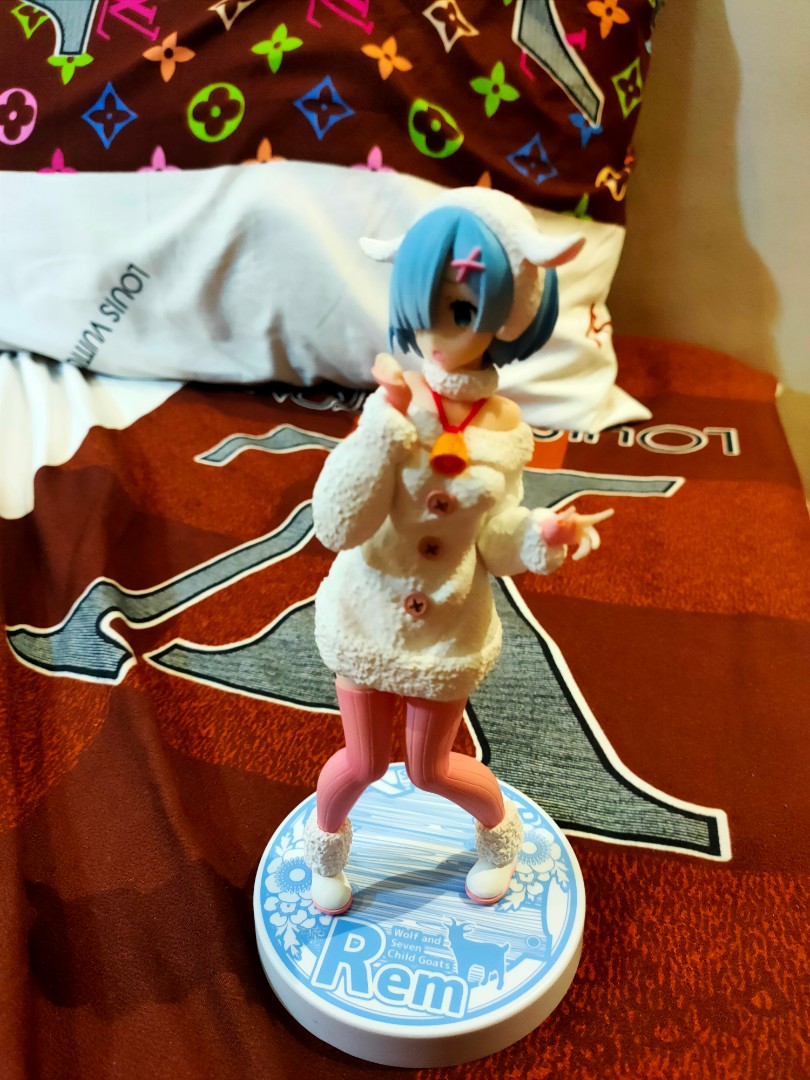 Re:zero rem in sheep costume, Hobbies & Toys, Toys & Games on Carousell