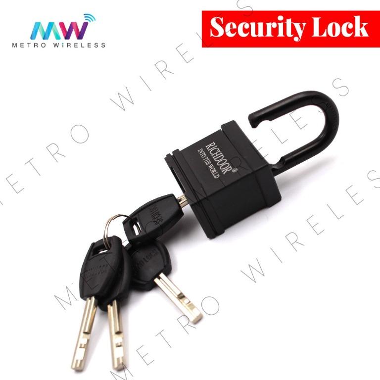 Richdoor 40mm Top Security Lock, Furniture & Home Living, Security ...