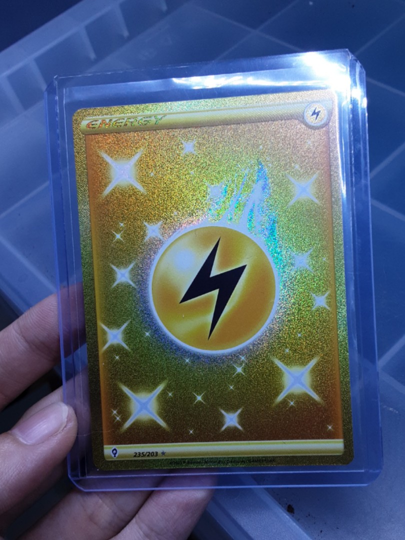 Secret rare energy pokemon card, Hobbies & Toys, Toys & Games on Carousell
