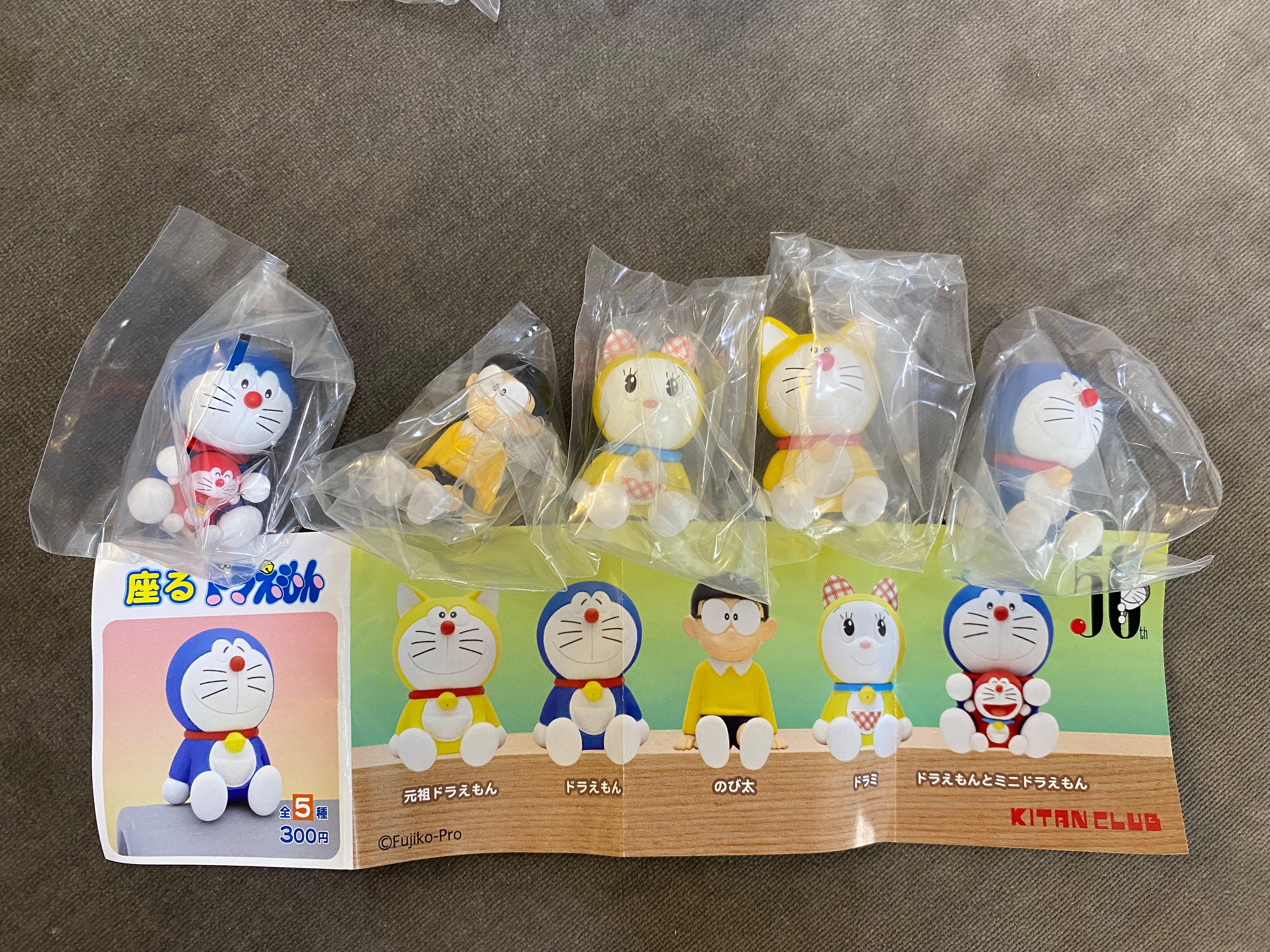 Sitting Doraemon gacha - complete set, Hobbies & Toys, Toys & Games on ...