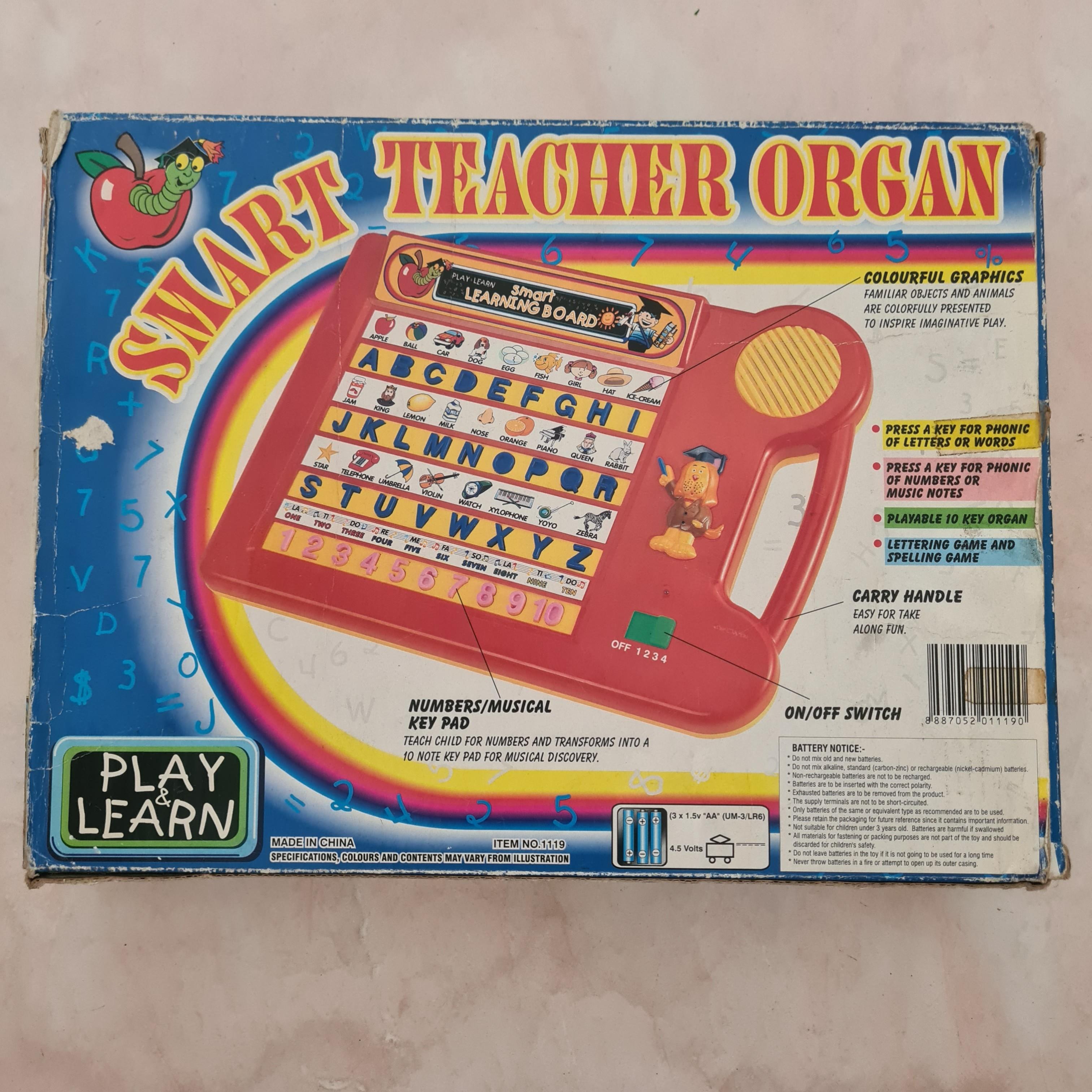 Smart Alphabet & Numbers Learning Board, Babies & Kids, Infant Playtime ...