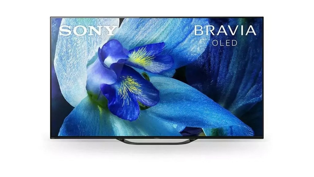 Sony OLED 55A8G 55-inch Bravia XBR 4K HDR TV (with 1 line), TV & Home ...