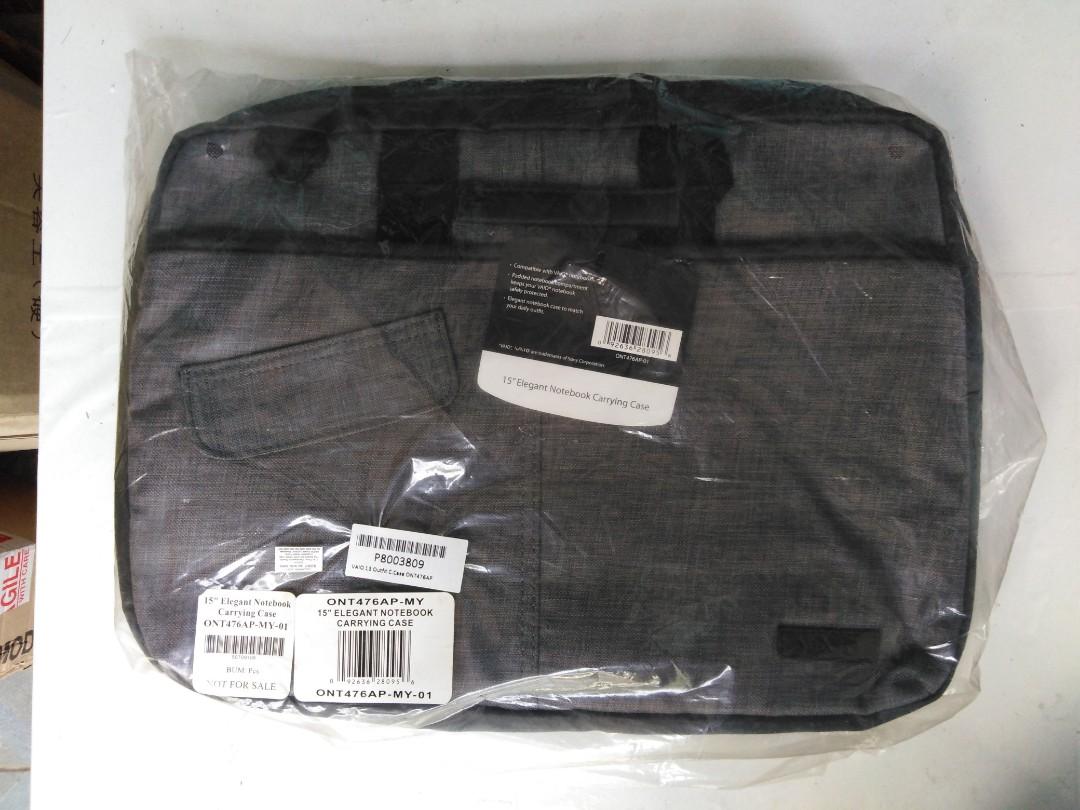Sony vaio 15 " elegant notebook carrying case , Men's Fashion, Bags ...