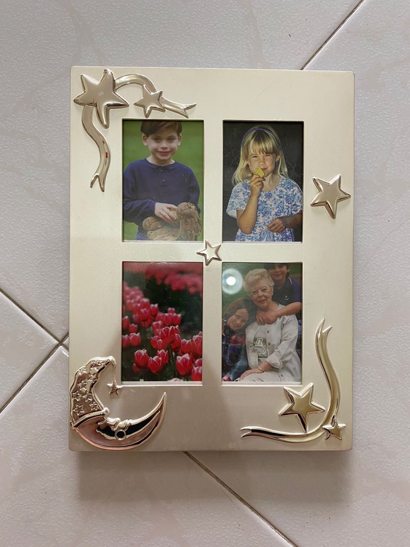 Stars and Moon Photo Frame + FREE GIFT, Furniture & Home Living, Home ...