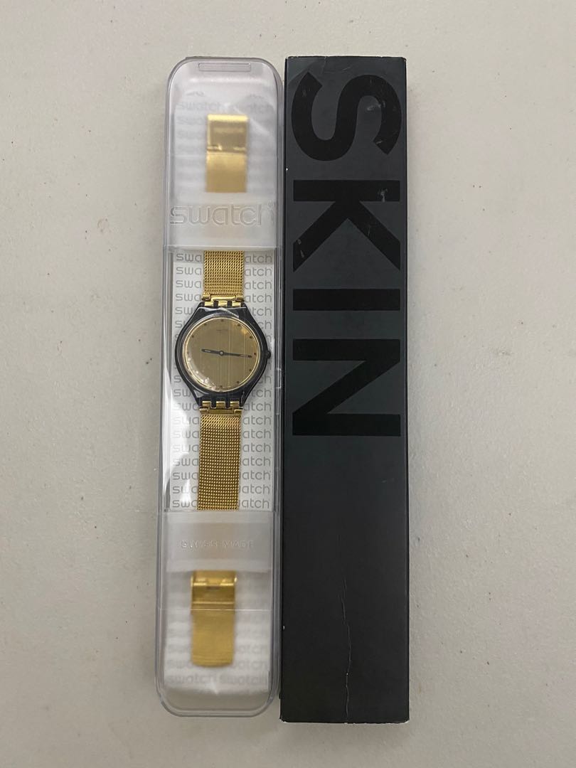 SWATCH Skin Collection - Gold (Limited Edition), Women's Fashion ...