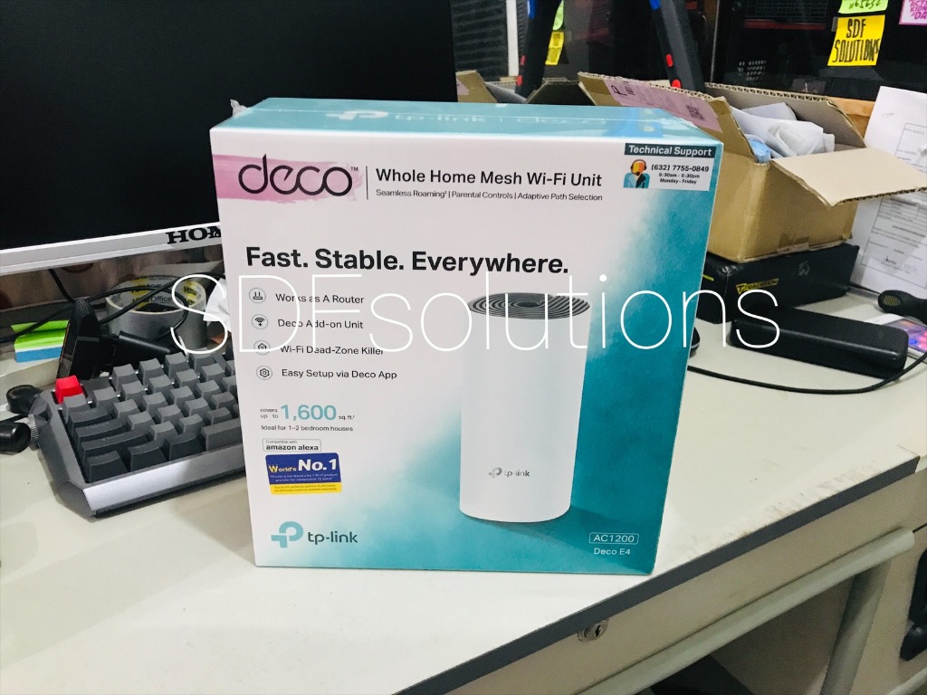 TPlink Deco E4 1 Pack only, Computers & Tech, Office & Business ...